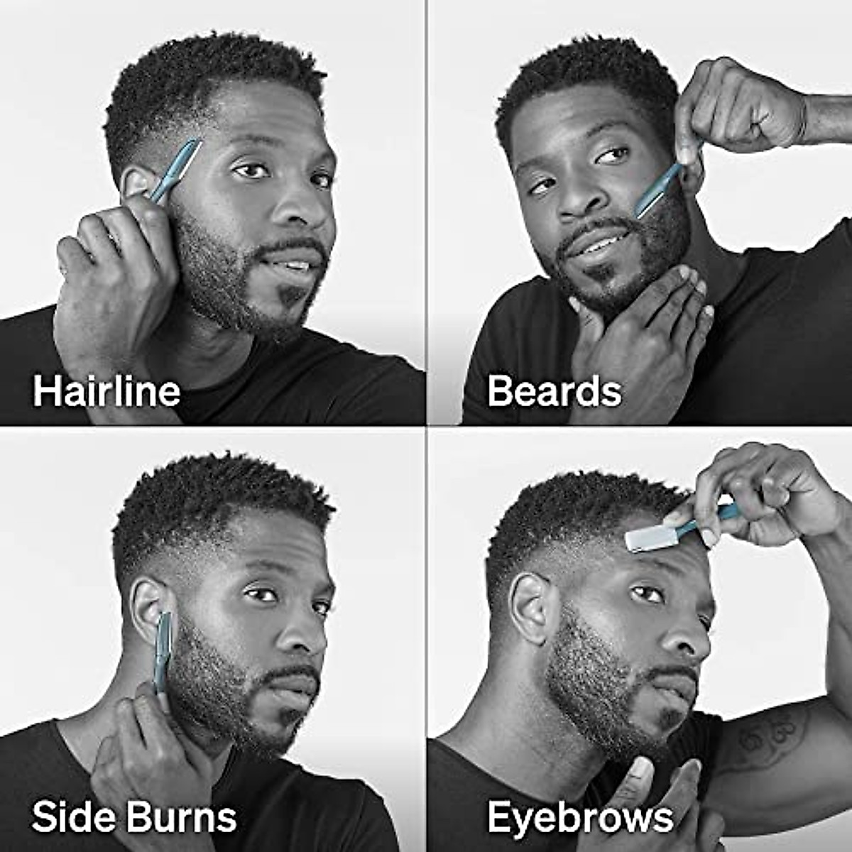 Schick Precision Razor â€” Precision Razor for Men, Edging Razors, Disposable Razors Men, 3 Count (Pack of 1)