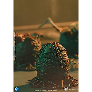 Hiya Toys Aliens: Ovomorph & Facehugger 1:18 Scale Action Figure Set, Multicolor