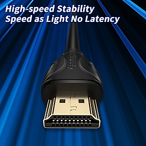 4K HDMI Cable 85ft, High Speed Hdmi Cables (HDMI2.0,18Gbps,1080P)-Ethernet Audio Return Video 4K HDMI Cable, Ultra High Speed Gold Plated Connectors, Compatible with Playstation Arc PS3 PS4 PC HDTV