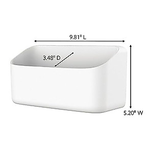 Command Large Organizing Caddy, Organize Damage-Free, Heavyweight Hanging up to 10lbs