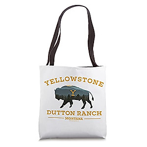 Yellowstone Dutton Ranch Bull Tote Bag