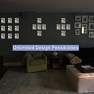 Funko Pop Shelf | Floating Figurine Display | Slim Minimalist Design Floating Figurine Shelf (10 Pack)