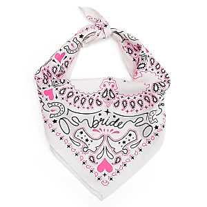 xo, Fetti Bachelorette Party Pink Rodeo Bride Bandana | Last Rodeo Bachelorette Party Decorations, Bridesmaid Gift, Bridal Shower Party Favor, Nashville Bride, Wedding Party Favor