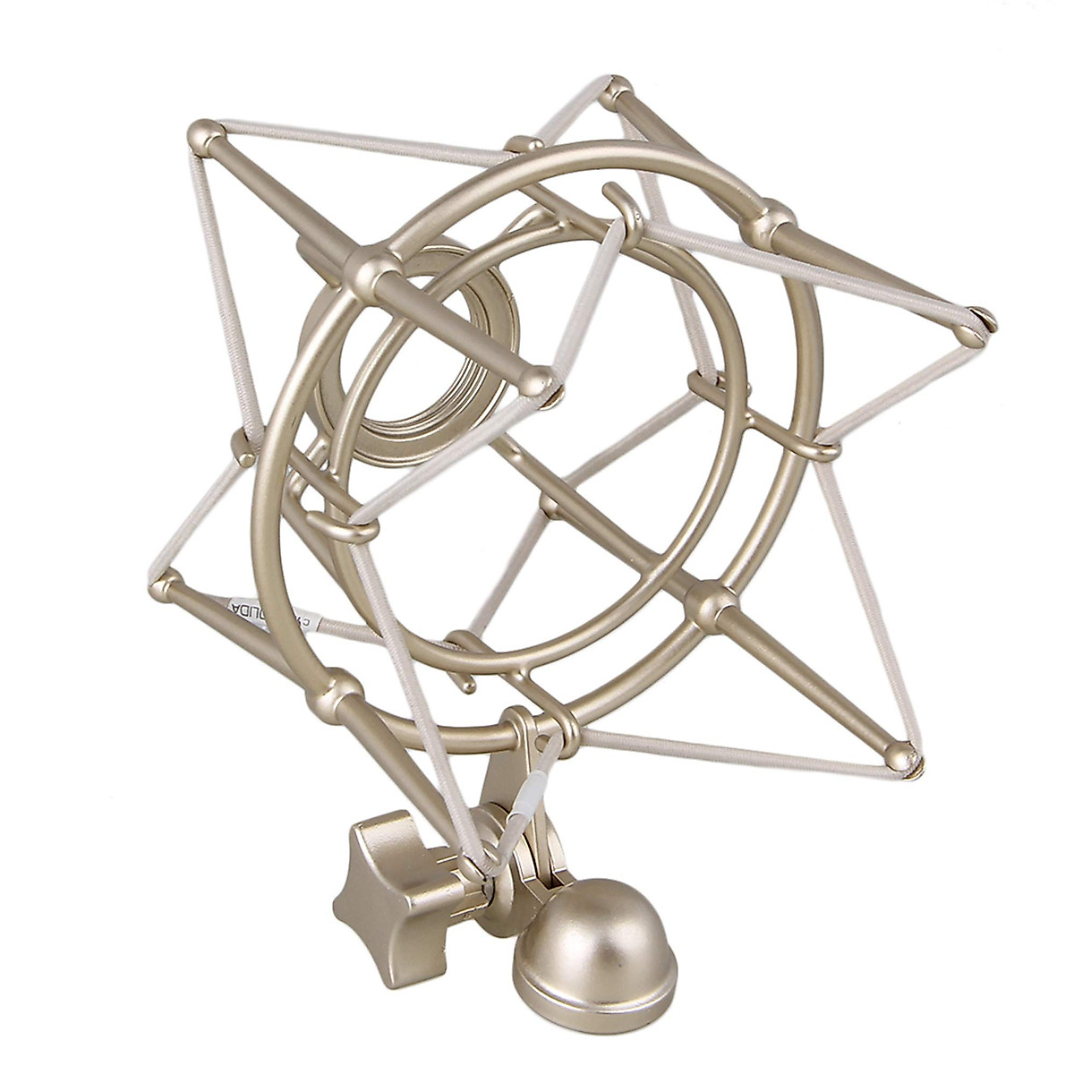 Lovermusic Silver Hole Dia 1.18inch Metal Cylinder Microphone Shock Mount Stand Replacement for Newman U87 Microphone