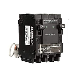 QSA2020SPDP, SIEMENS, 40892280784, SURGE (2)20A 1P 120V BREAKERS AND SPD