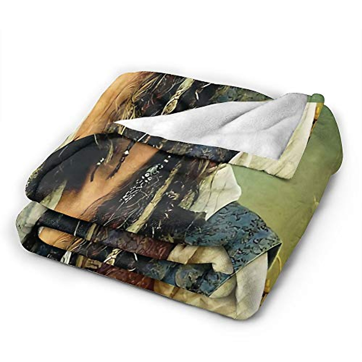 Gifts for Women Throw Blankets Baby Warm ,for Sofa, Bed,Living Room, Durable Home Decor Flannel Blanket for Adult and Kids (50"x40")