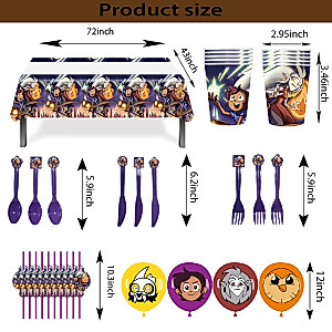 House birthday party decoration owl party supplies happy birthday plates and cups banner cake topper balloons for kids birthday party decoration