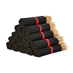 Japanese Cherry Blossom Exotic Incense Sticks 7 Inch - Bulk 1 Bundle 85 to 100 Sticks - Natural 7" Long Lasting Aroma That Burns for 30 to 45 Minutes.