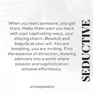 SEDUCTIVE| Inspired by Coco Mademoiselle Intense | Pheromone Perfume for Women | Extrait De Parfum | Long Lasting Dupe Clone Perfume Cologne | Perfume De Hombre Mujer | (30 ml / 1 Fl Oz)