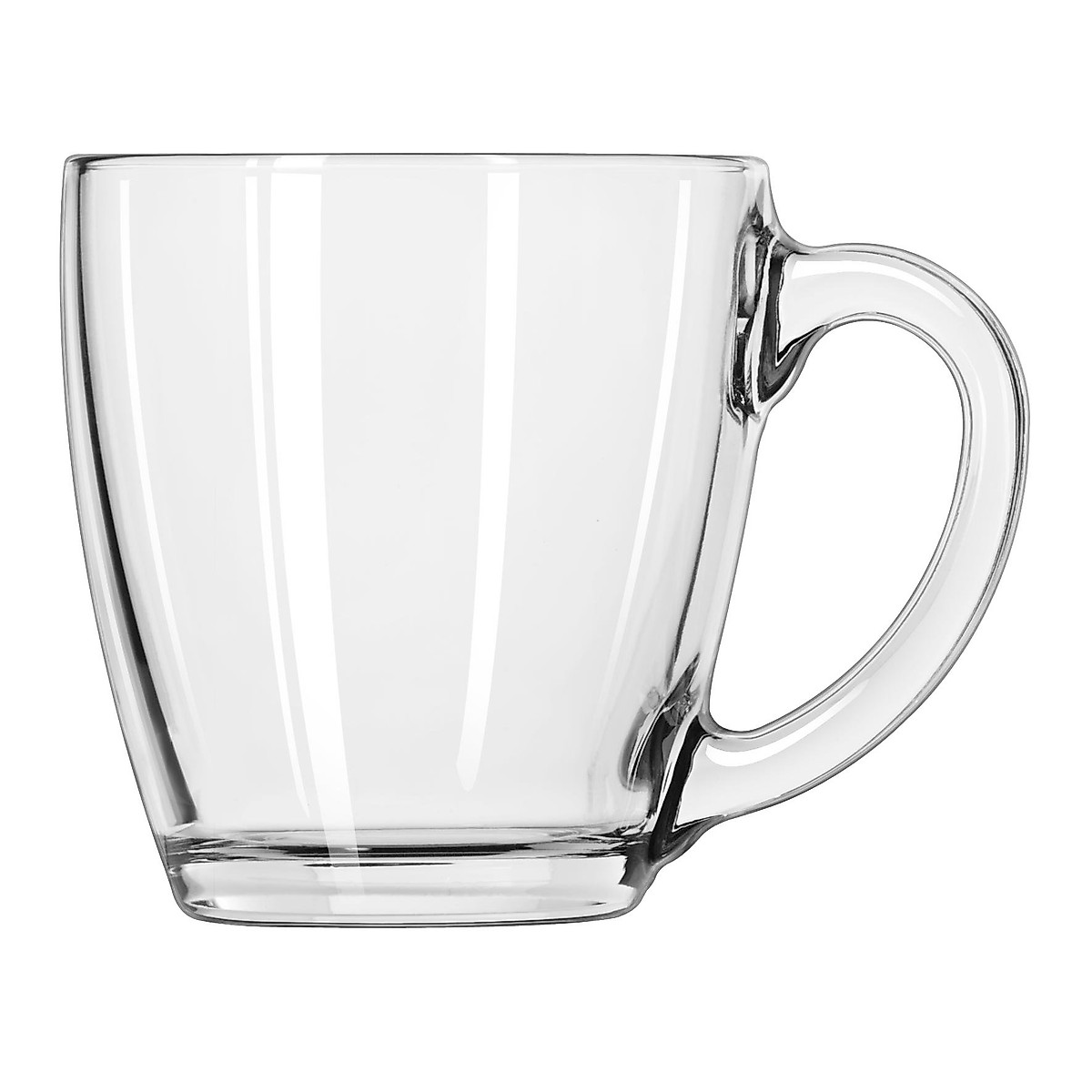 Libbey 15-1/2-Ounce Tapered Mug, Box of 6, Clear