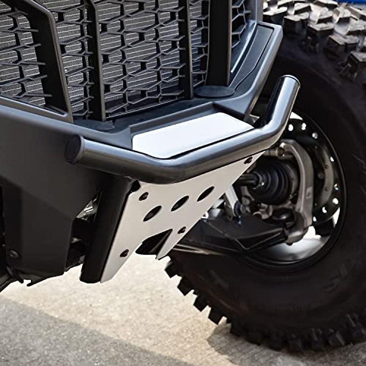 SAUTVS Front Bumper for RZR Turbo R/ Pro R 22-23, Black Front Brush Guard Protector Low Profile Bumper Pre Runner Bumper for Polaris RZR Turbo R / Pro R 2022-2023 Accessories (Replace #2884354)