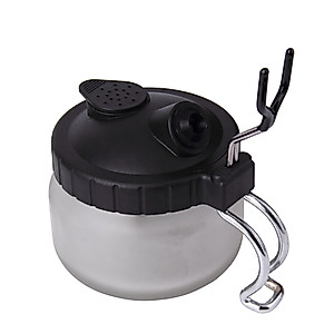 Multifunctional Airbrush Cleaning Pot Wash Station with Holder