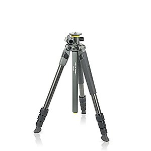 VANGUARD Alta Pro 2+ 264CT Carbon Fiber Tripod, Multi-Angle Center Column, for Sony, Nikon, Canon DSLR Cameras, Gray