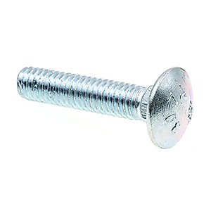 Prime-Line 9062906 Carriage Bolts, 5/16 In.-18 X 1-1/2 In., A307 Grade A Zinc Plated (50 Pack)