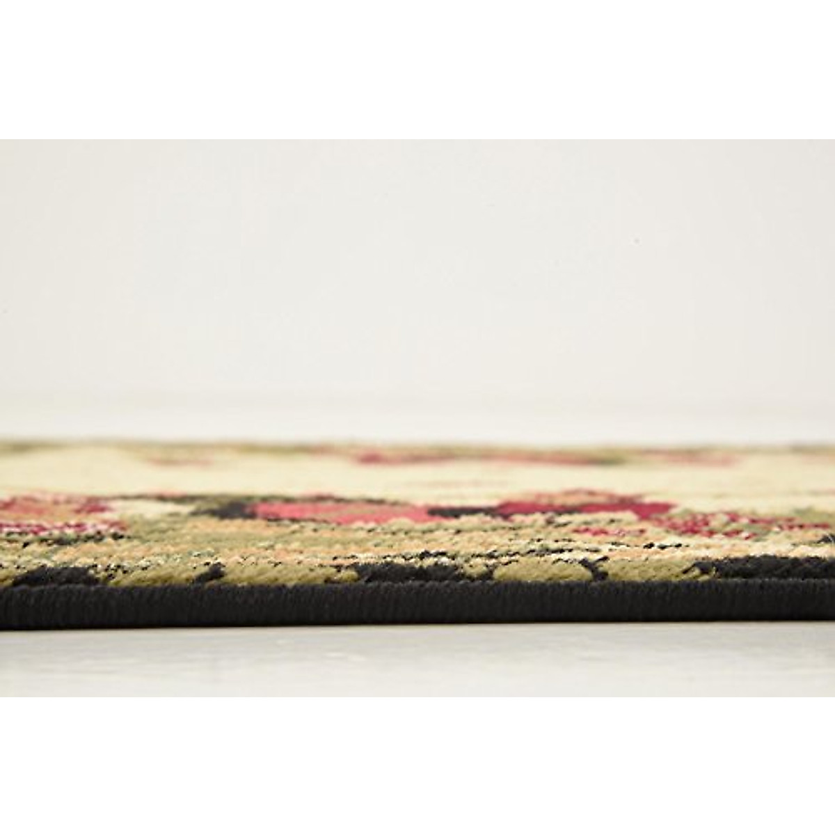 Unique Loom Barnyard Collection Area Rug - Farm (2' 7" x 10' Runner, Cream/ Black)