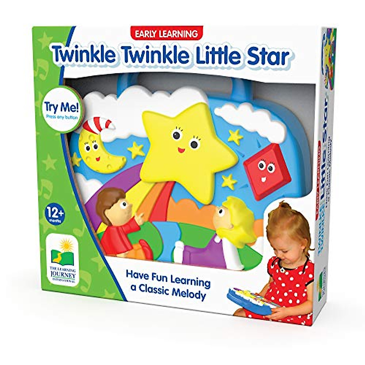 The Learning Journey: Early Learning - Twinkle Little Star - Baby & Toddler Toys & Gifts for Boys & Girls Ages 12 Months and Up, Yellow (330753)