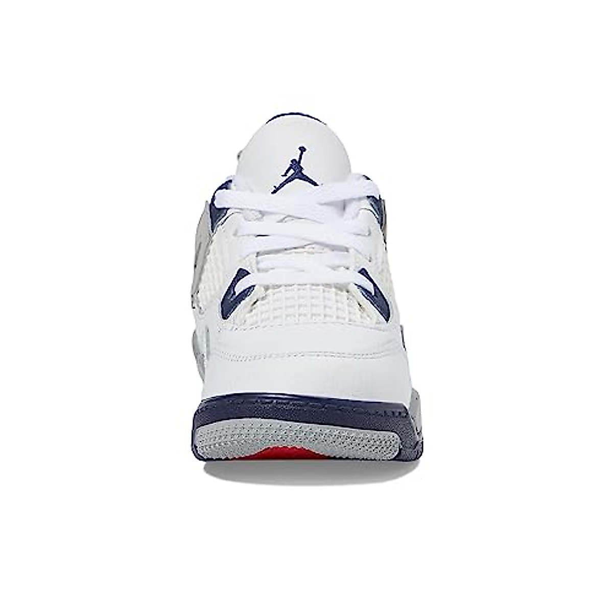 Jordan Jordan 4 Retro (Little Kid) White/Midnight Navy/Light Smoke Grey 3 Little Kid M