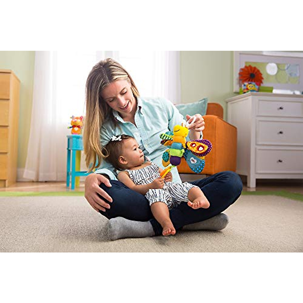 Lamaze Freddie The Firefly, Clip-On Stroller Toy