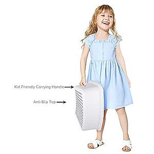 Step Stool for Kids (2 Pack), Toddlers Stool for Potty Training, Bathroom, Kitchen, Bedroom, Toy Room and Living Room. Toilet Stools with Soft Anti-Slip Grips for Safety, Stackable (Grey)