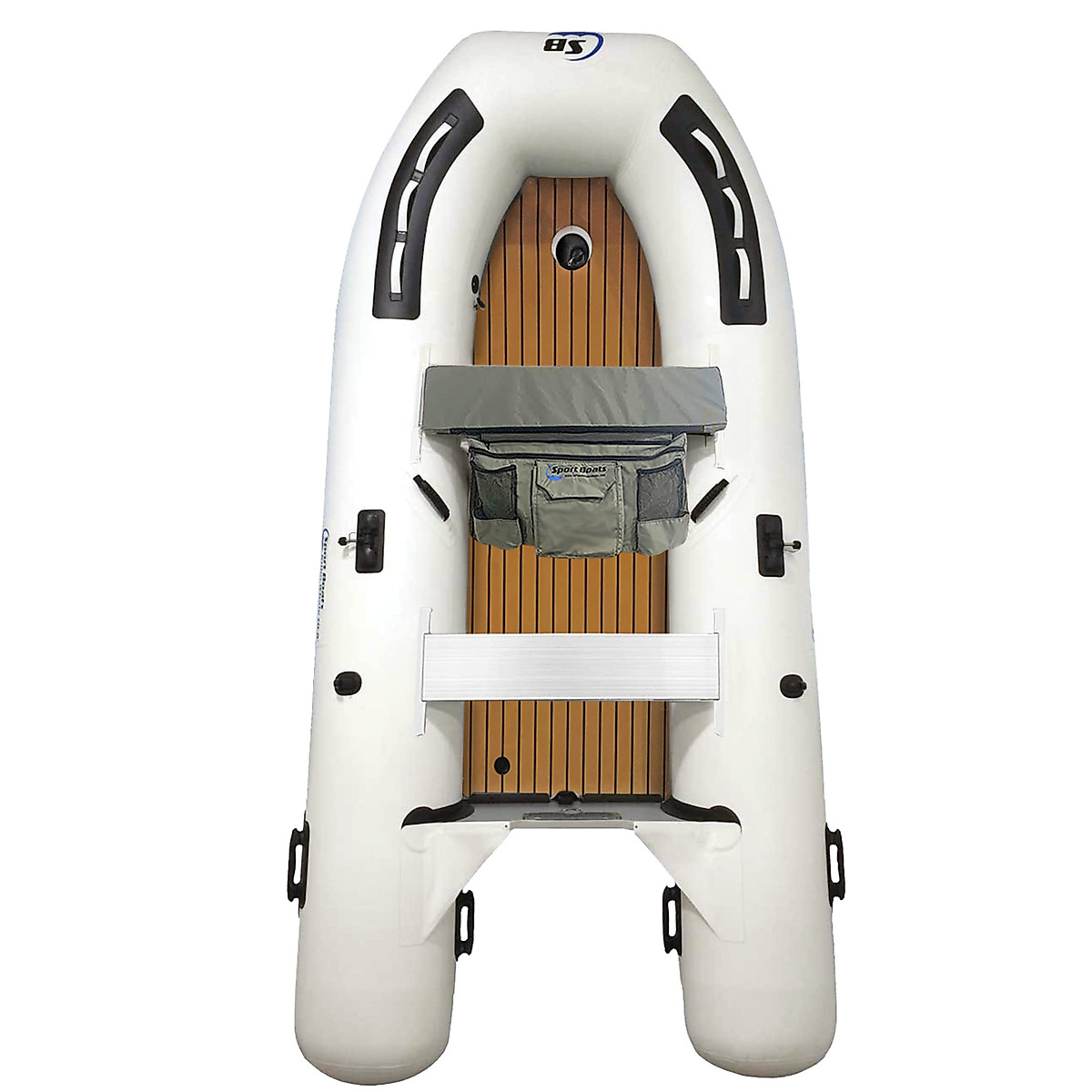 Inflatable Sport Boats - Swordfish 10.8' - Model SB-330A - Air Deck Floor Premium Heat Welded Dinghy with Seat Bag