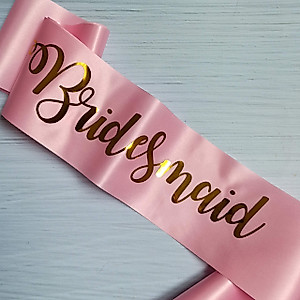 Magnusson's Garden Bridesmaid Sash, Bachelorette Party Sash, Bridal Shower Decorations, in My Bridal Era Wedding Party Accessories for Team Bride Tribe