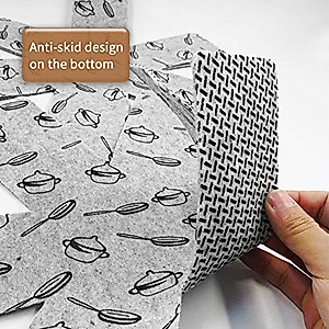 3Pcs Pot and Pan Protectors,3 Different Size Anti-Slip Pan Protectors for Stacking ，Use for Storing Pots, Pans, Frying Pans, Bowls or Other Cooking Utensils(11" × 11"/14" × 14"/15" × 15")