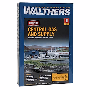 Walthers SceneMaster Central Gas & Supply - Kit Train Collectable Train