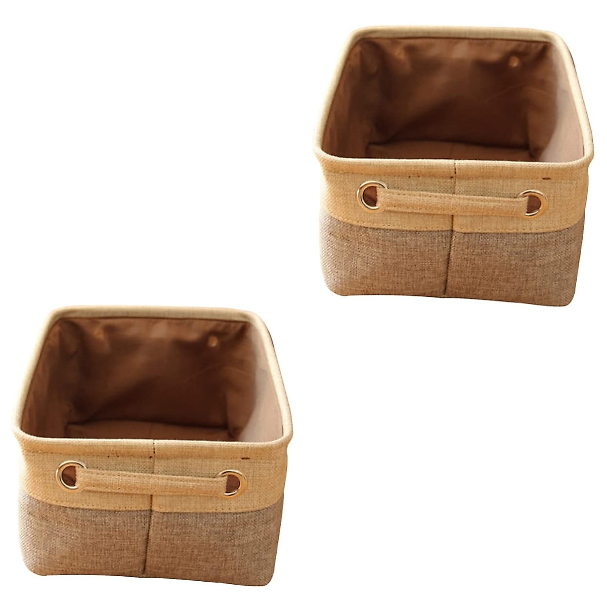 Cabilock 2pcs storage containers storage crate storage bins for clothes containers for clothes stitching