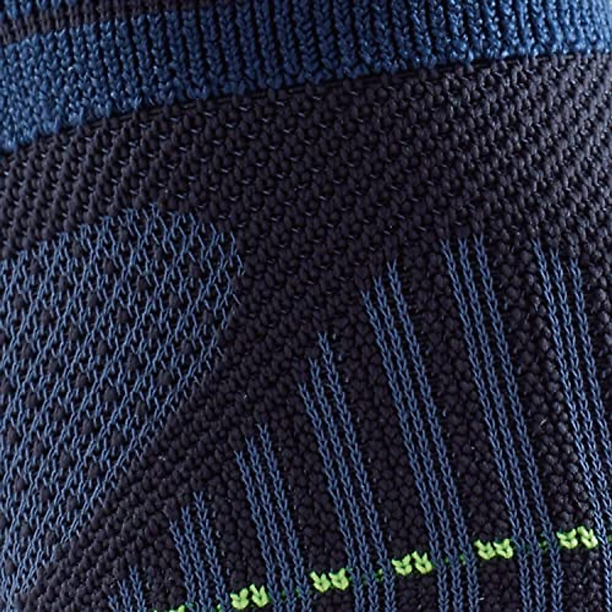 Bauerfeind Sports Ankle Support Dynamic - Ankle Compression Sleeve for Freedom of Movement - 3D AirKnit Fabric for Breathability - Premium Quality & Washable (M, Black)