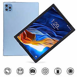 Calling Tablet, Smart Touch 100240V for 12.0 2.4G 5G Dual Band Dual Camera 10.1in Tablet for Study (EU 110V Light Source)