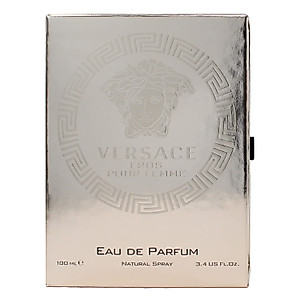 Versace Eros Eau De Parfum Spray 3.4 oz Women