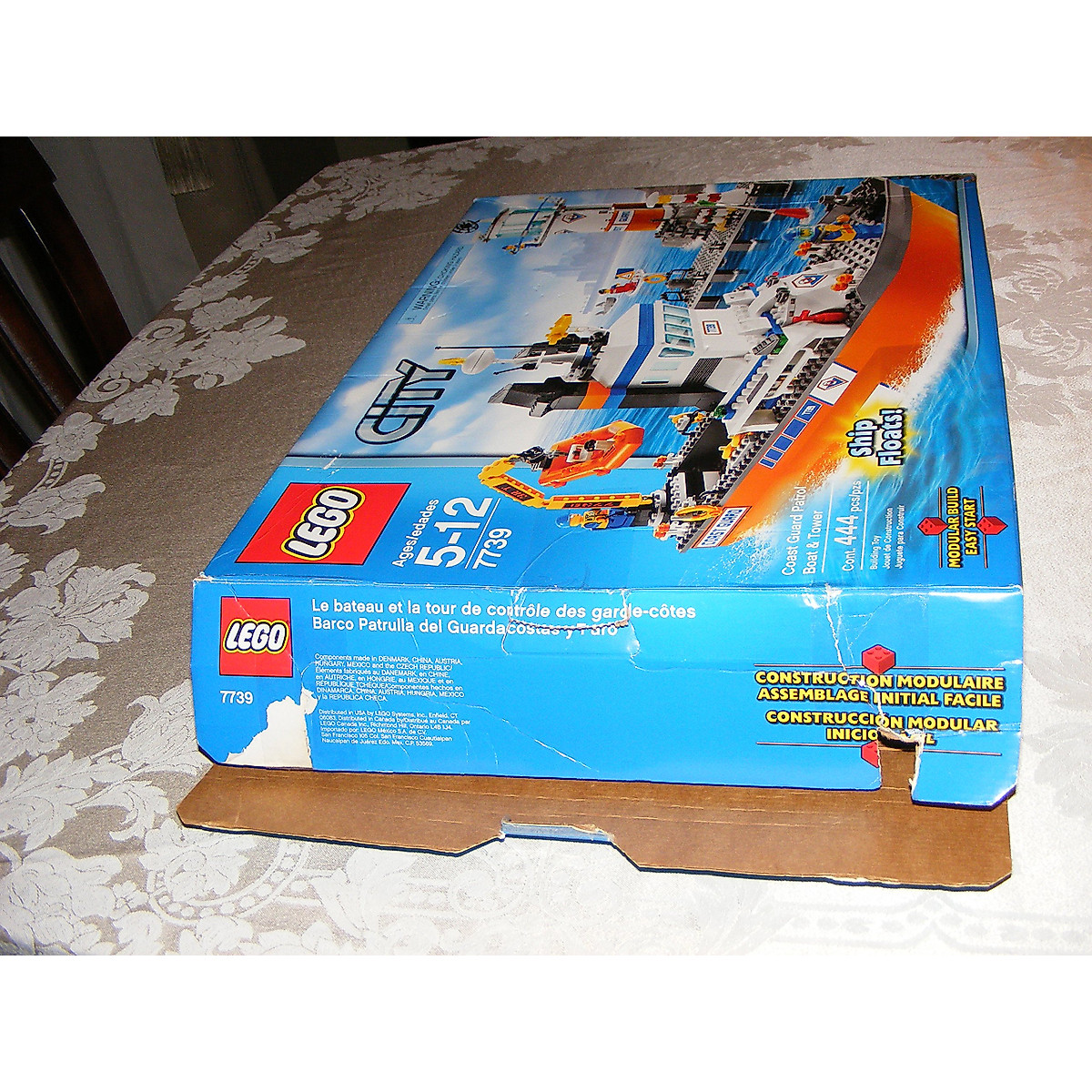LEGO 7739 City Coast Guard Patrol Boat and Tower
