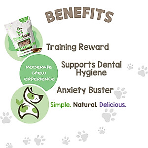 Nature Gnaws Bully Stick Bites for Small Dogs 2-4" (8oz) - Long Lasting for Light Chewers and Puppies - Natural Beef Dog Chew Treats - Rawhide Free