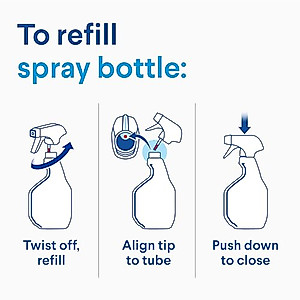 Clorox Disinfecting All-Purpose Cleaner 32 Oz and Disinfecting Bathroom Cleaner, Household Essentials, 30 Oz, Pack of 3