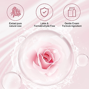 Eyelash Extension Remover 10g Lash Extension Remover Dissolves Powerful for Lash Extensions Lash Glue Remover Low Irritation for Sensitive Skin(Rose)