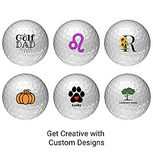Titleist Velocity Personalized Golf Balls - Logo Golf Balls - Custom Golf Balls - Pack of 12