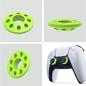 Precision Rings for PS5,PS4, Xbox One,Xbox Series X S,Xbox 360,Switch Pro Aim Assist Target Motion Controller Ring Rubber Silicone Soft Flexible Thumbstick Adjustment Analog Stick Accessories