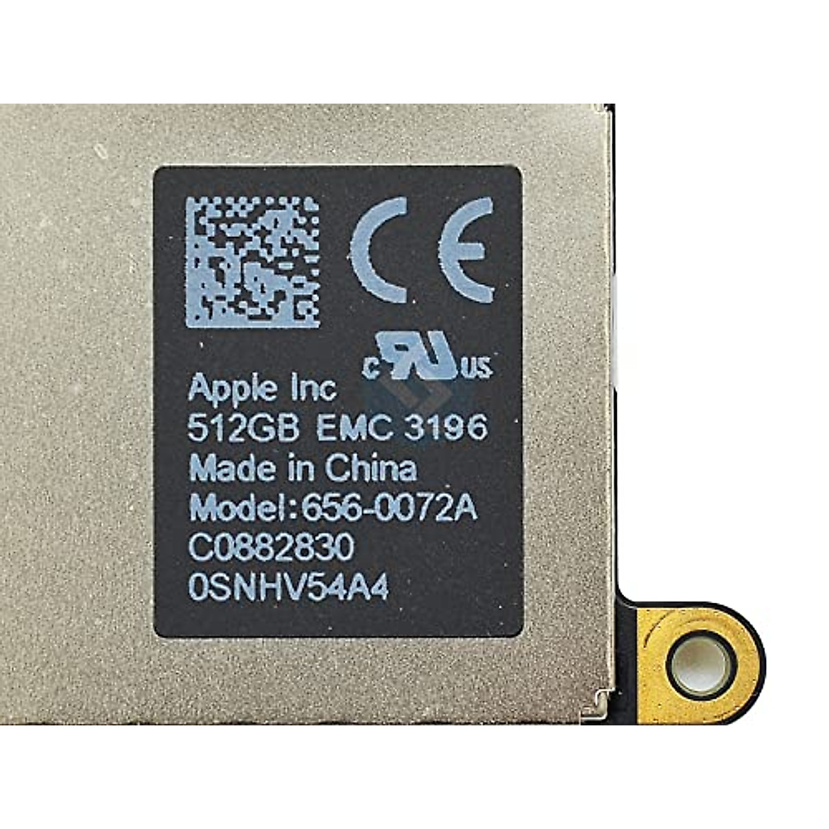 512GB SSD Solid State Hard Drive 656-0072A 656-0068A 656-0042B for Apple MacBook Pro 13" A1708 2016