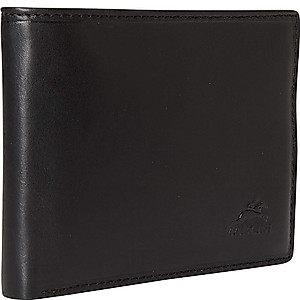 Mancini Leather Goods Men's RFID Secure Billfold with Removable Passcase (Brown)