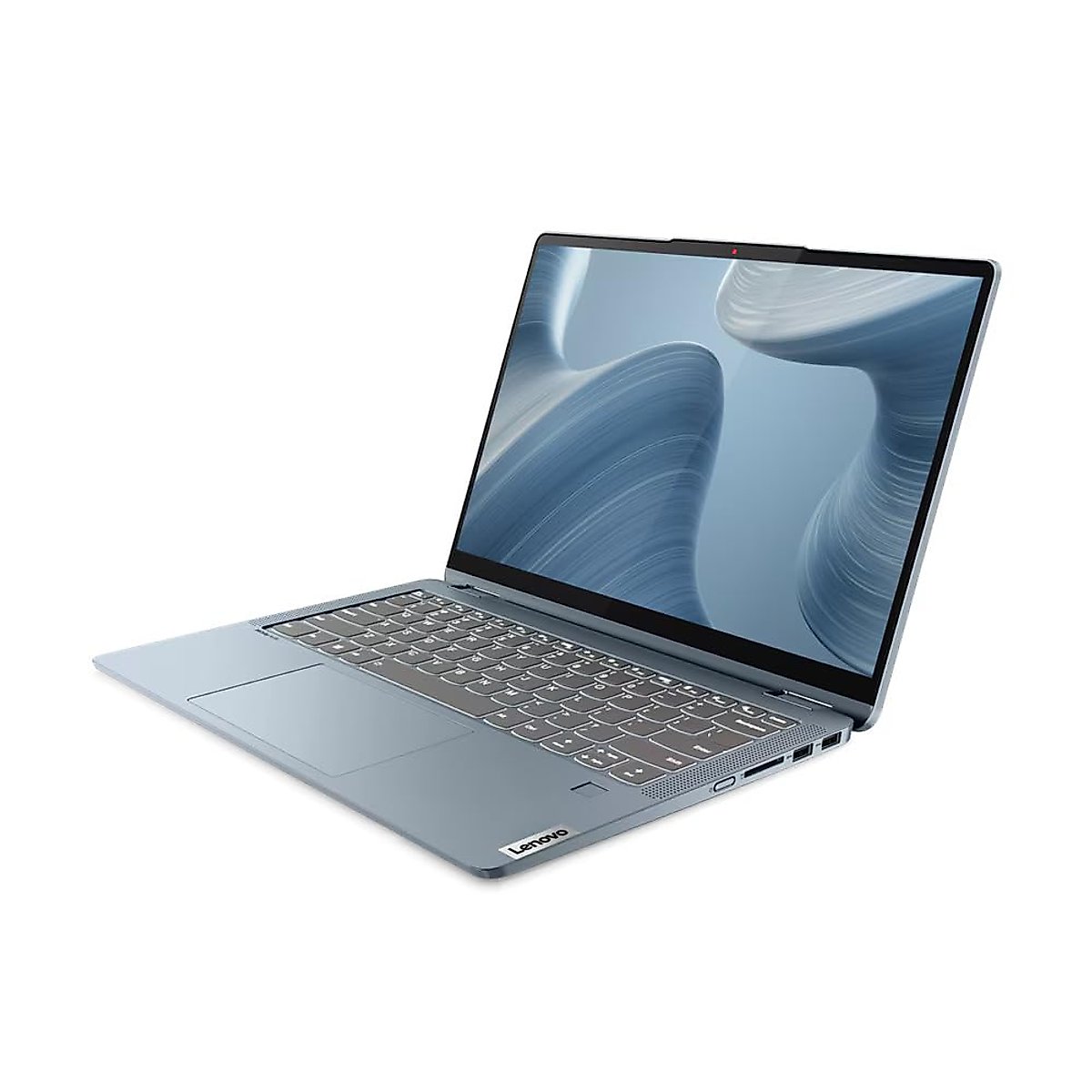 Lenovo Flex 7 14IRU8 | 14" 2.2K IPS Touch Laptop | Core i7-1355U | 16GB LPDDR4x RAM | 1TB NVMe M.2 SSD | Backlit Keyboard | Wi-Fi 6E | FHD Camera | Stone Blue | Windows 11 Home (Renewed)