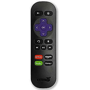 Roku Player Remote for Roku 1, 2, 3, 4 (HD, LT, XS, XD), Roku Express, Roku Premiere, Roku Ultra NOT for ROKU TV NOT for ROKU Stick