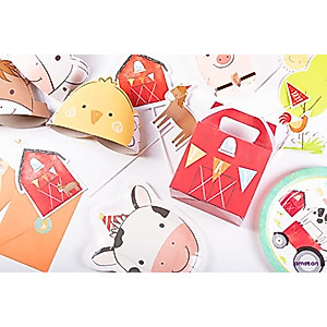 Barnyard Birthday Birthday Candle Set | Multicolor | 4 Pcs