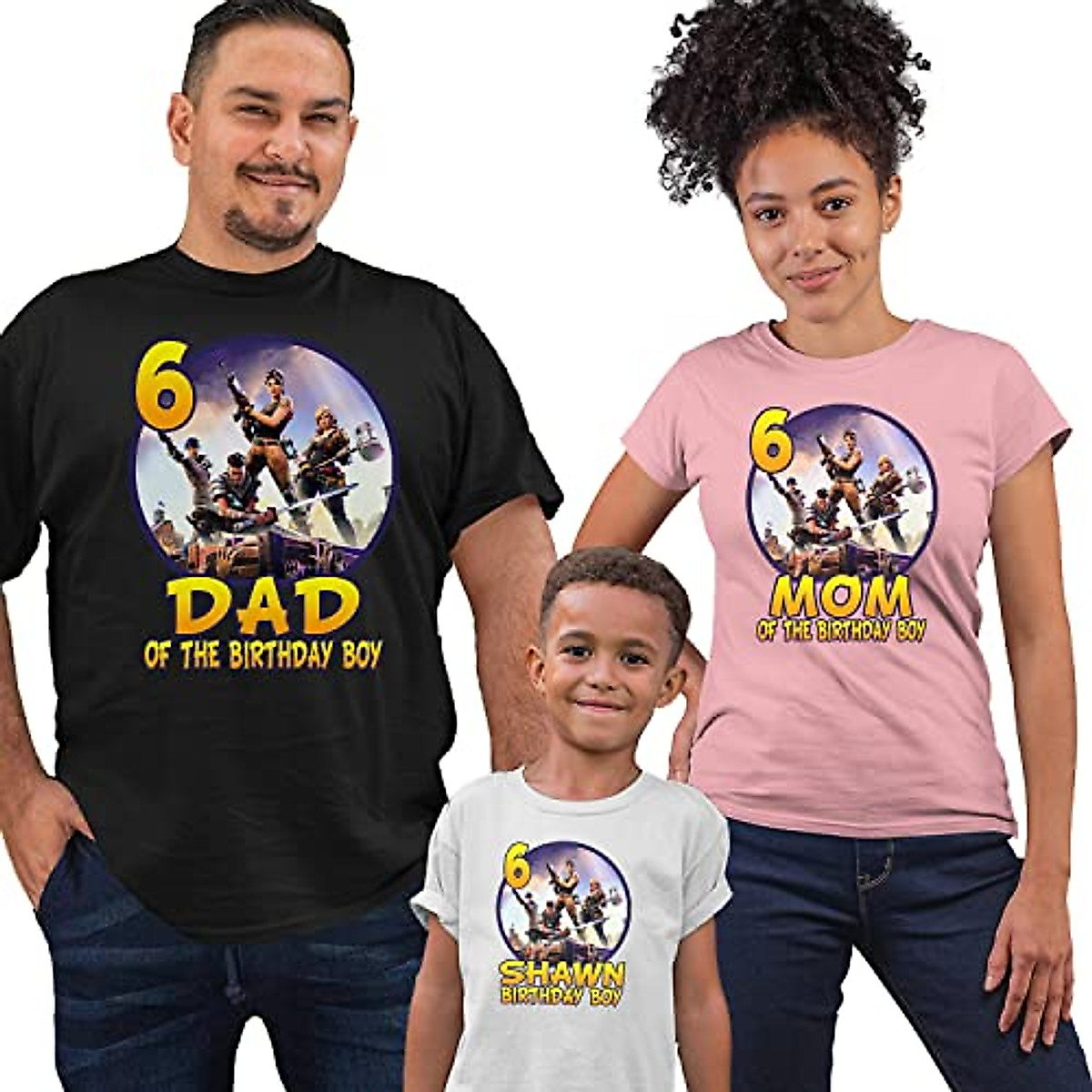 StickyGumDrop Personalized T-Shirts for Battlefield Theme Birthday