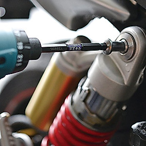 VESSEL BW-32 Step Bit, Sakisbo, Hex, Set of 5, Screw Mug Catcher Included