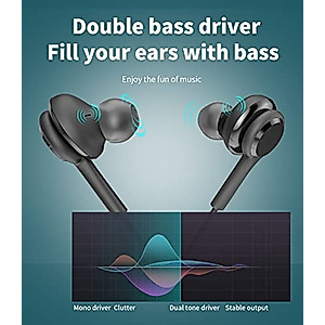 3.5mm Wired Headset with Microphone Jack Headphone Computer PC Laptop Gaming Earbud Video Game Audifono Ear 2Pack Compatible for Samsung Galaxy S10 Phone pad Kid for School Chromebook Auriculare I