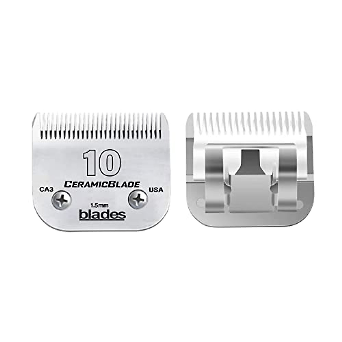 10 Blade Dog Grooming Detachable Ceramic Blade Compatible with Andis Hair Clippers