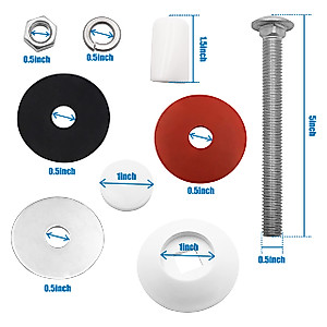 DB-TB-M White Diving Board Mounting Kit Replacement for Two Hole Residential Diving Boards