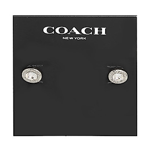 Coach Women's Signature Stud Earrings