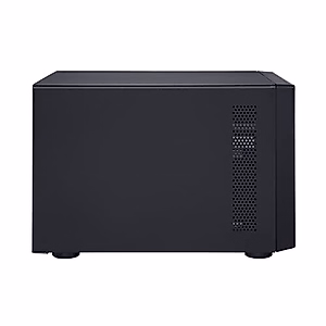 QNAP 6 Bay Thunderbolt NAS with 40TB Storage Capacity, Preconfigured RAID 5 Seagate IronWolf Drives Bundle (TVS-672XT-i3-8G-68S-US)