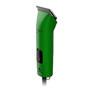 Andis 24715 UltraEdge Super 2-Speed Detachable Blade Clipper, Professional Animal/Dog Grooming, Spring Green, AGC2